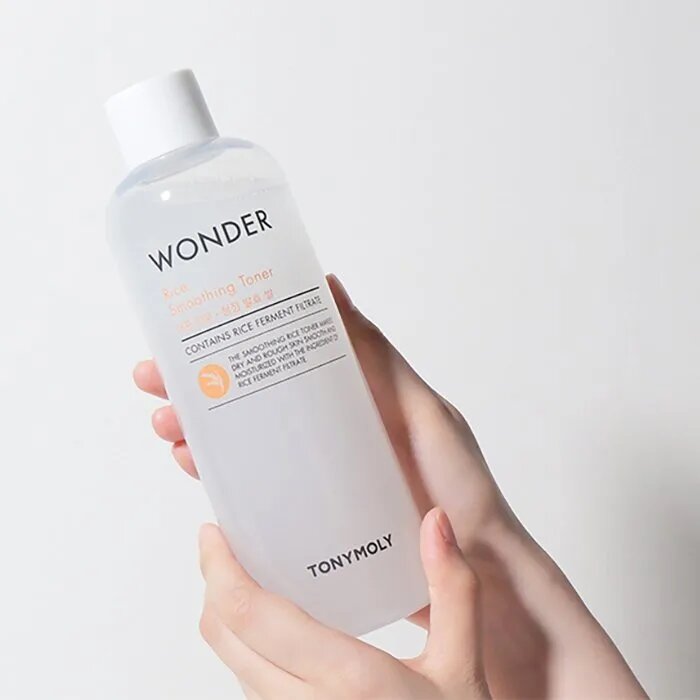 TONYMOLY WONDER Rice Smoothing Toner - Увлажняющий тонер для лица с экстрактом риса, 500 мл