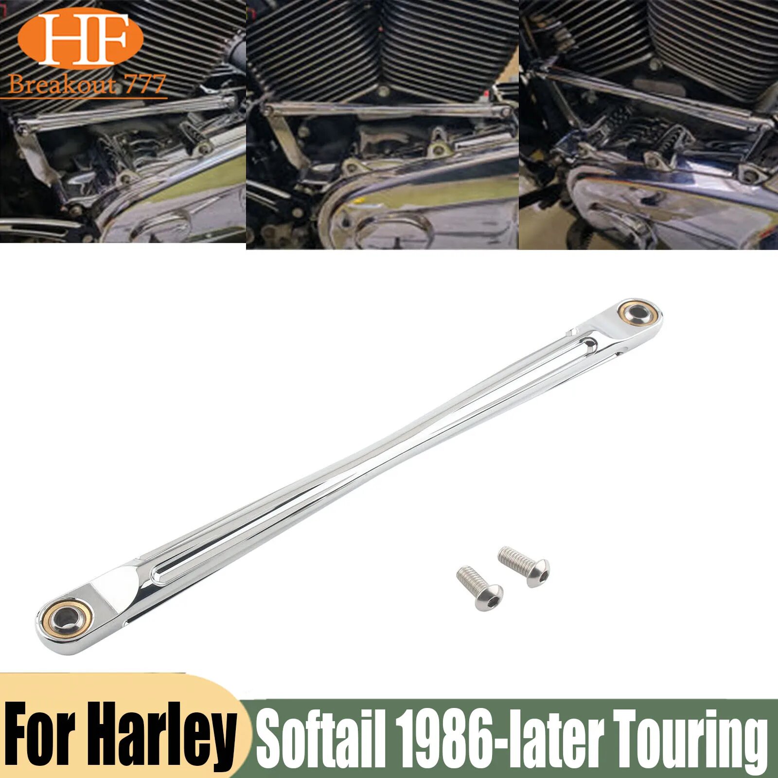 Тяга переключения передач для мотоциклов Harley Softail FXST Road King Electra Glide, рычаг переключения передач, тяга переключения передач, рычаг переключен