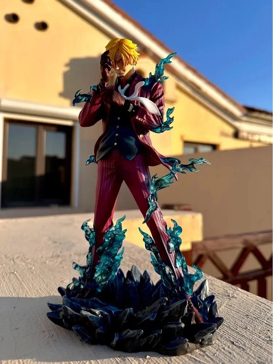 Аниме фигурка Ван-Пис/One Piece, Sanji/Санджи(H25CM), Цвет Санджи(25CM)