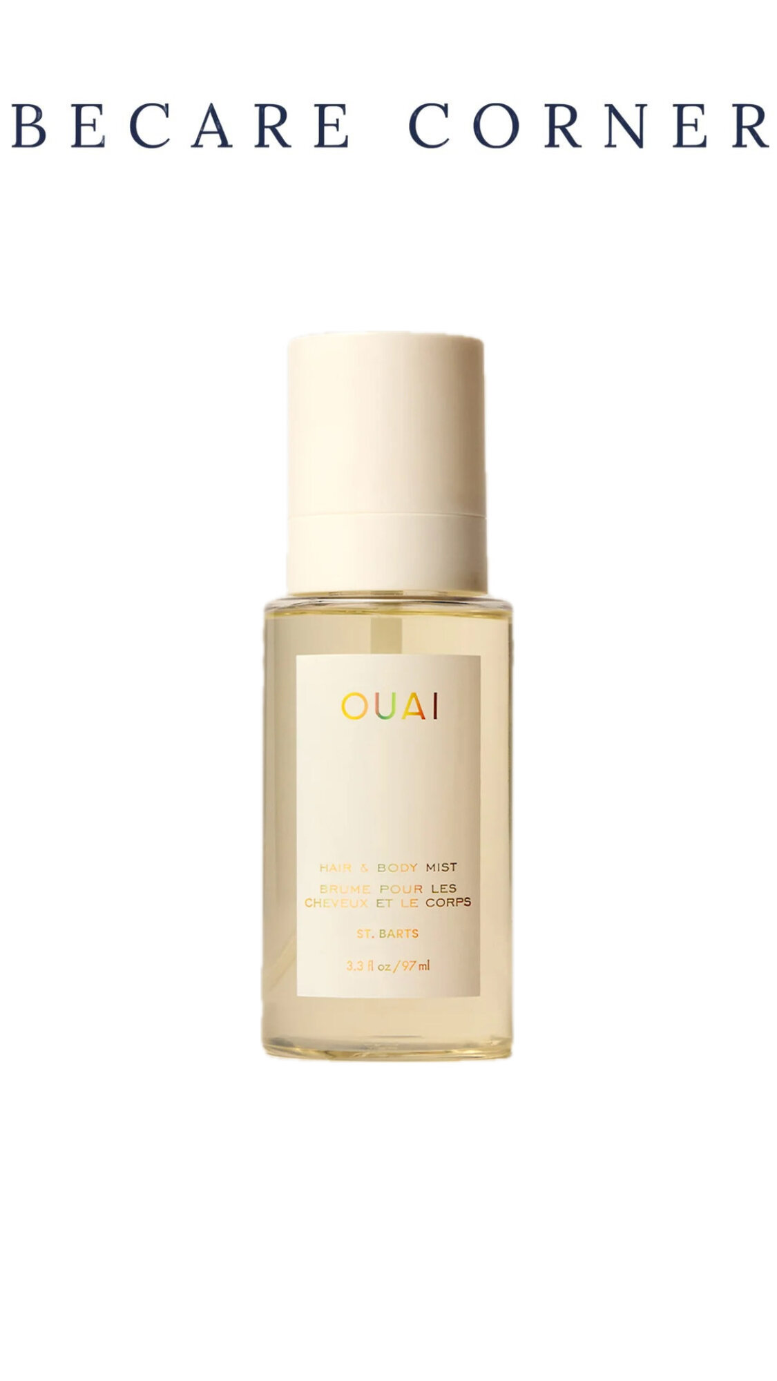 Парфюмированный спрей для волос и тела OUAI HAIR & BODY FRAGRANCE MIST ST. BARTS SCENT - TRAVEL 97 ml