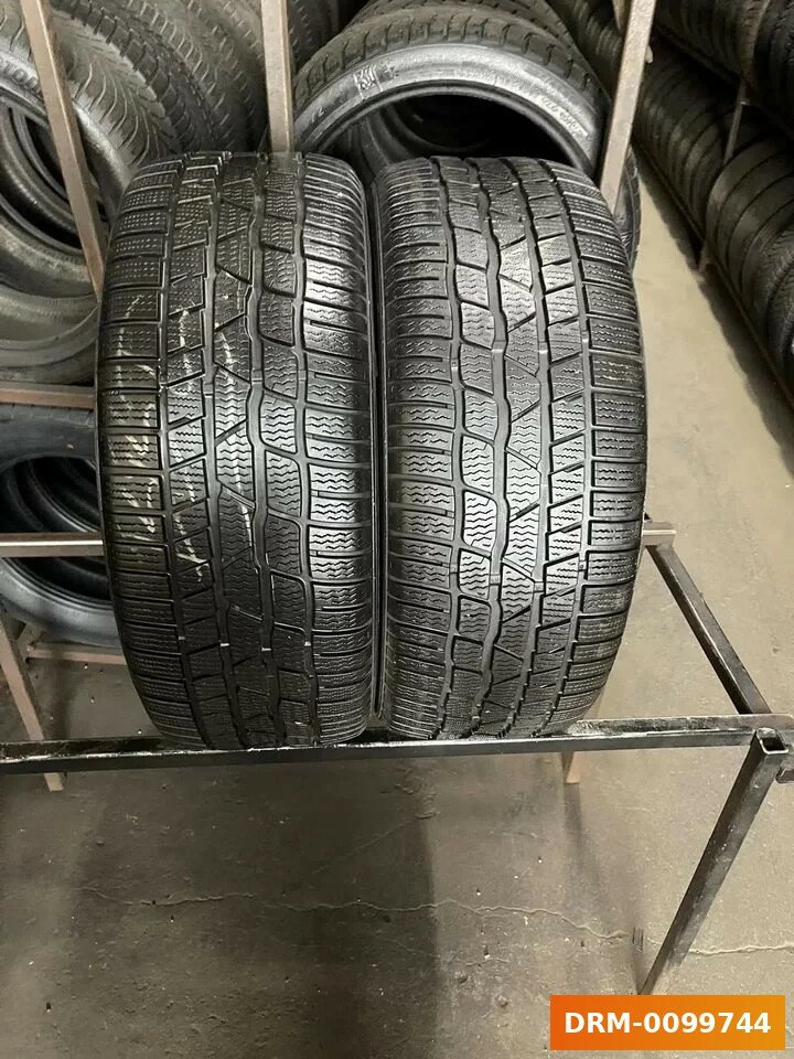 Комплект (2 шт) зимних БУ шин Continental ContiWinterContact TS 830 P 235/45 R18 50% износ 8485447474