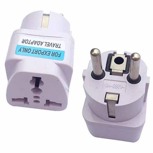Power Plug Travel Adapter Converts Australian to Europe Бали Индия Германия Больше