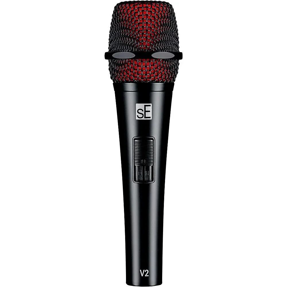 Микрофон sE Electronics V2-SW динамический, суперкардиоидный, XLR, с кейсом и клипсой