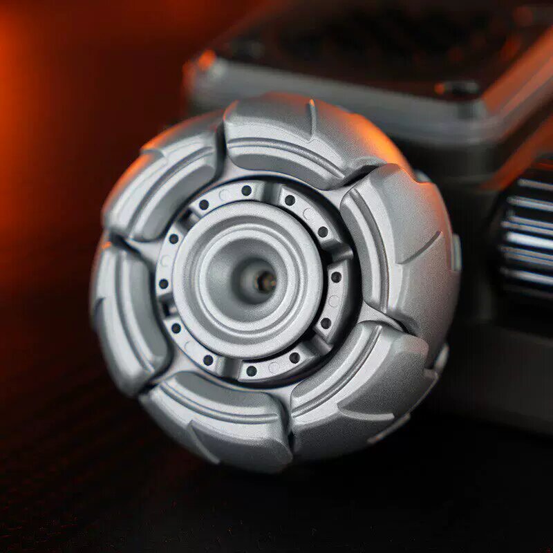Fidget Spinner серебристый немецкое производство для снятия стресса подростки мальчики