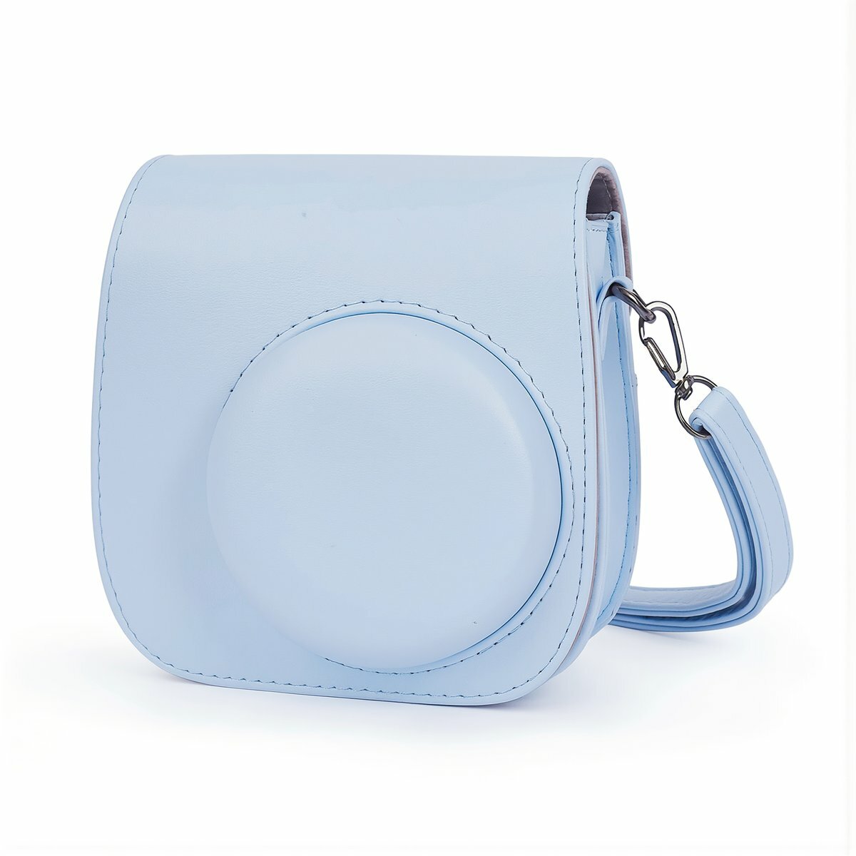 Плотный чехол из ПУ для моментальной камеры Instax Mini 12, подходит для моделей Mini 11 и Mini 9, со съемным плечевым ремнем для поездок