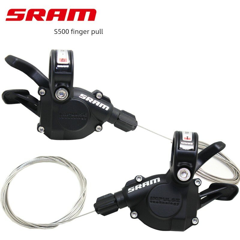 SRAM X5 S500 комплект левый и правый 9-скоростных велосипедных переключателей с оконным дизайном, подлинная модель 2009