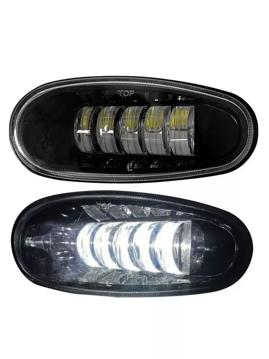 Противотуманки ПТФ LED Chevrolet Lanos 5 линз 100W
