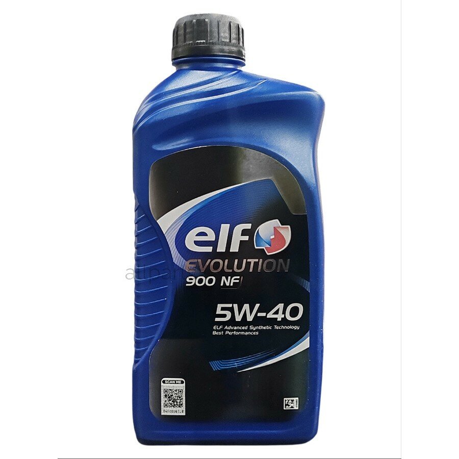 ELF 213911 1L 5W40 EVOLUTION 900 NF ACEA A3, B4, API SL, CF, MB 229.3, VW 502.00, 505.00 масло моторное