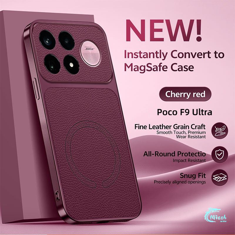 Роскошная кожа чехол для Xiaomi Poco F9 Ultra ( Поко Ф9 Ультра )