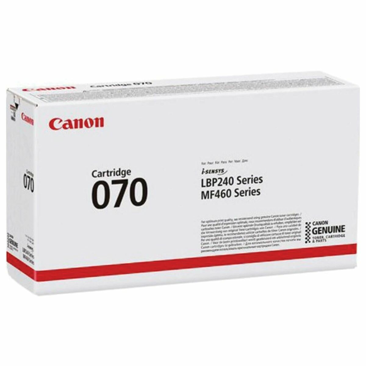 Картридж лазерный Canon (070) LBP240/MF460, ресурс 3000 стр, оригинальный, 5639C002 (5639C002)