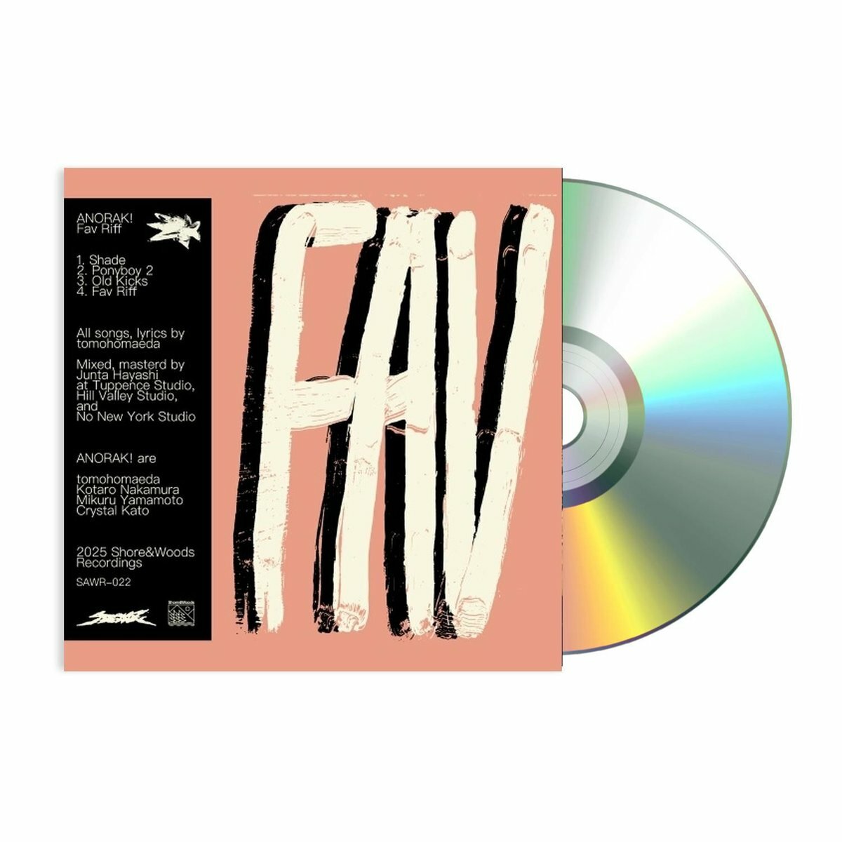Музыка CD ANORAK! - Fav Riff