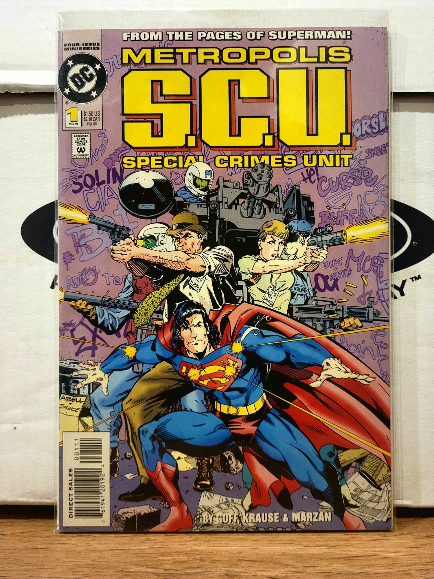 Ретро Комикс S.C.U. #1. 1994 Год. Оригинал!
