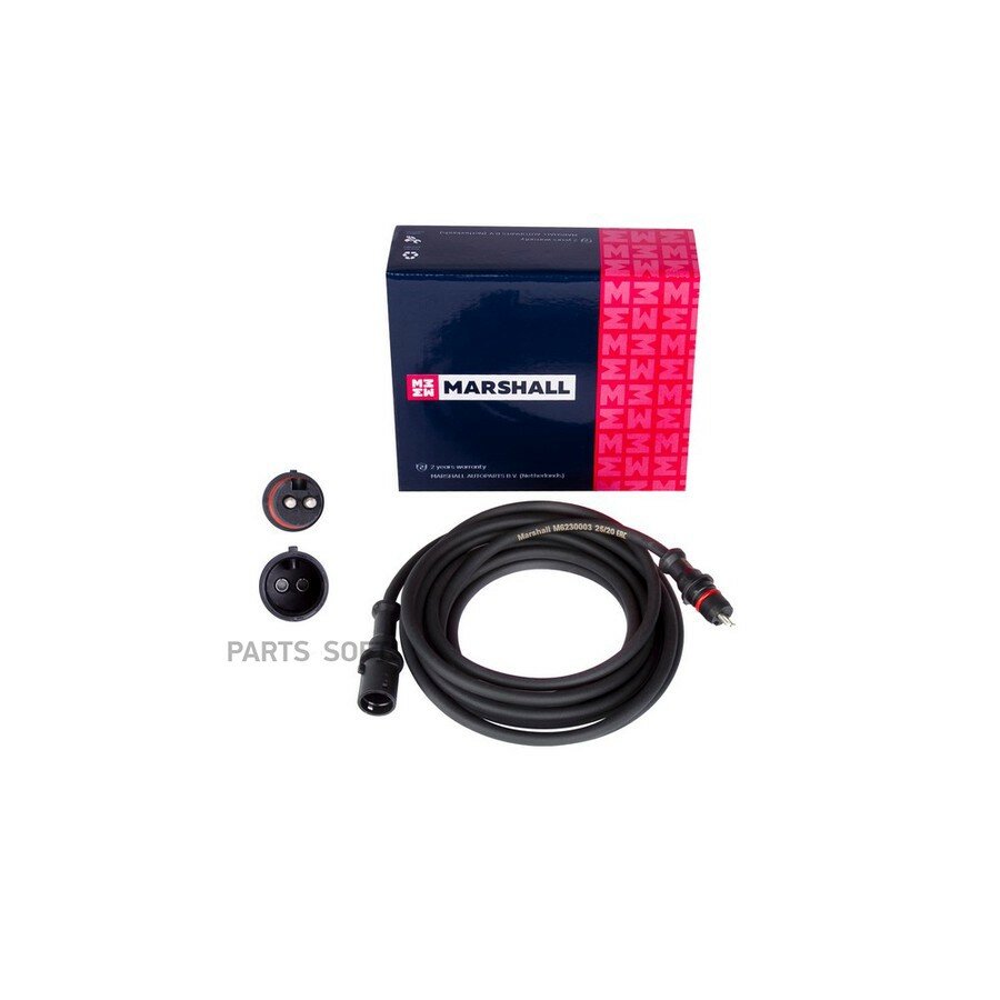 MARSHALL M6230003 кабель соединительный! ABS, L=3000 \Daf, Scania, RVI, Krone, Kogel, Schmitz, Fruehauf