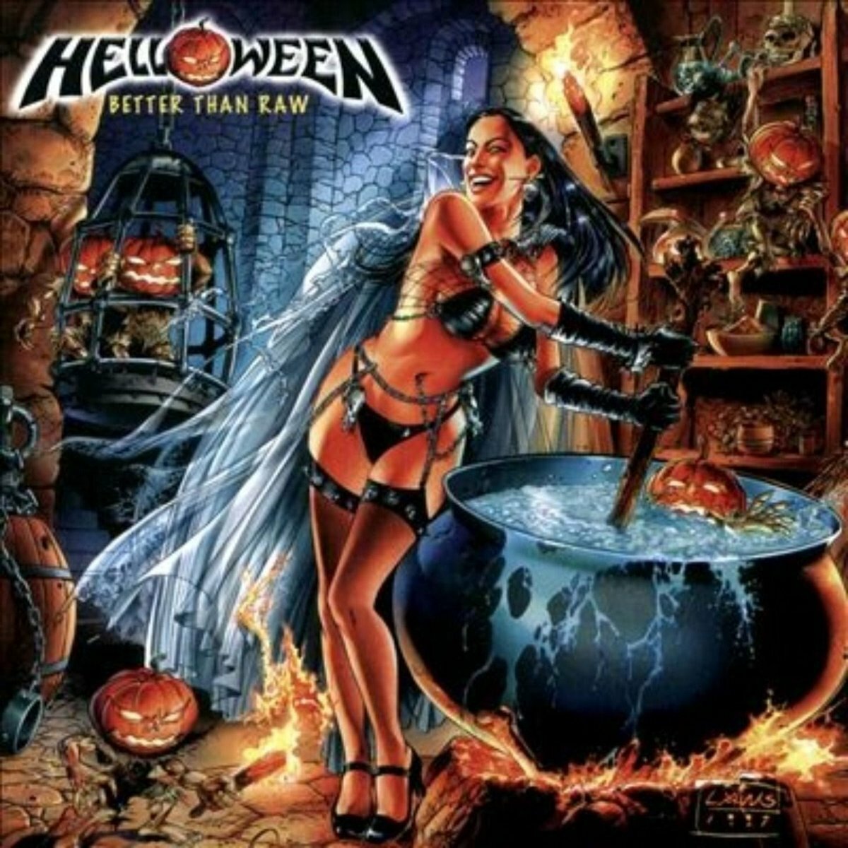 Музыка CD Helloween - Better Than Raw (CD, Album, Reissue, 2024)