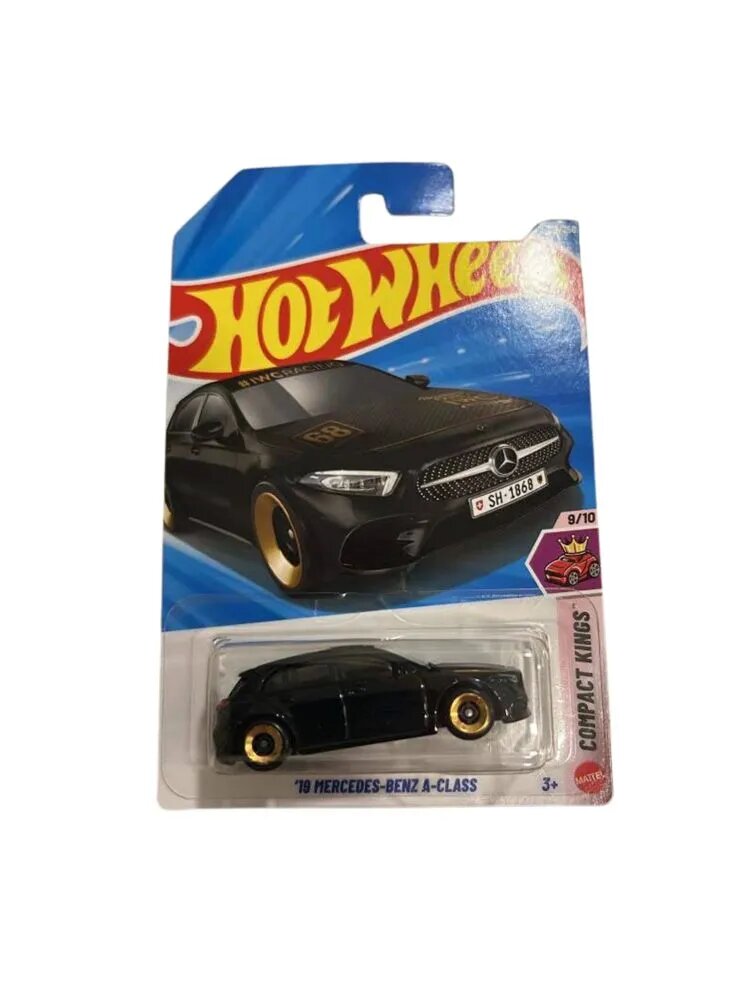 Машинка Mattel Hot Wheels 1:64 Basic Car 2026M C4982 '19 Mercedes-Benz A-Class