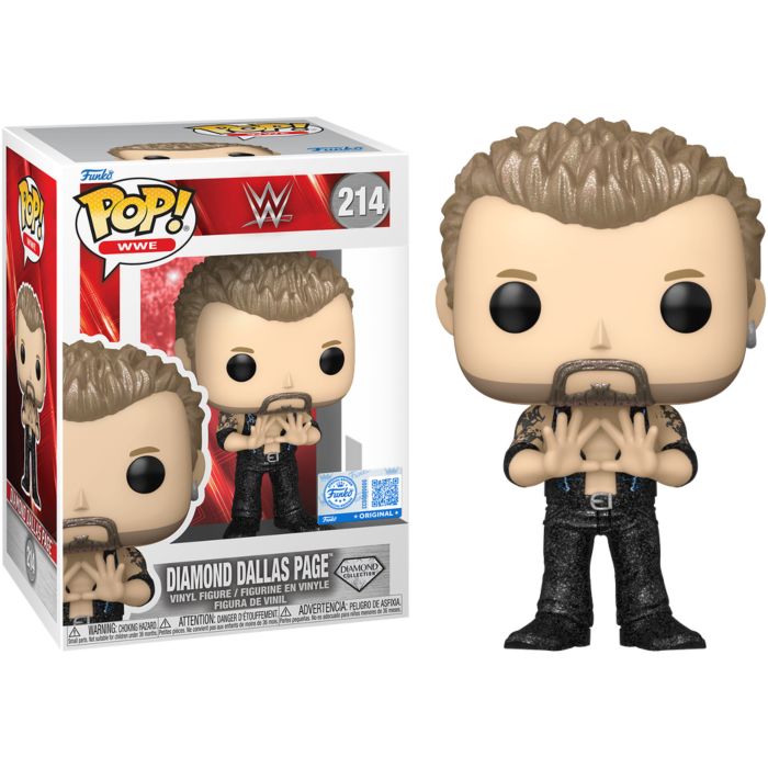 Фигурки Funko Pop WWE - Коллекционная фигурка Diamond Dallas Page/Даймонд Даллас Пейдж - Фанко 214