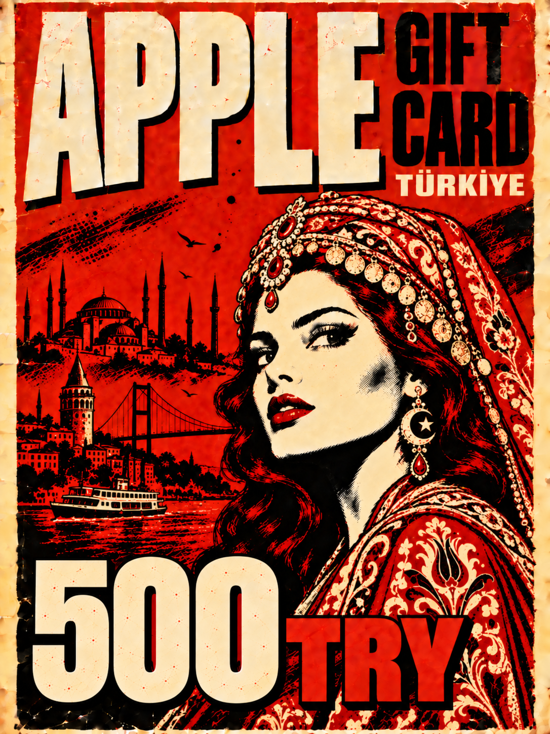 Подарочная карта Apple 500 TRY (Apple Gift Card) турция | Пополнение Apple ID |Подарочная карта App Store