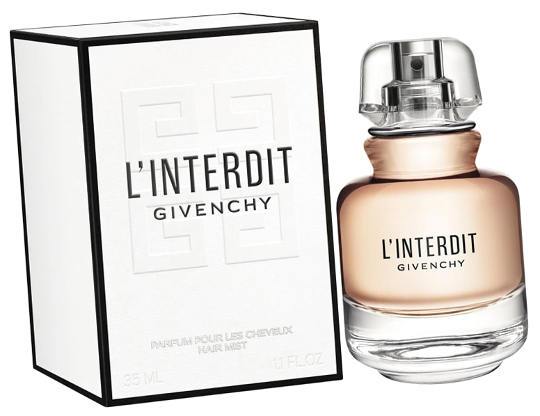 Женская дымка для волос Эль Интердит Живанши 35 мл / Givenchy L Interdit Hair Mist