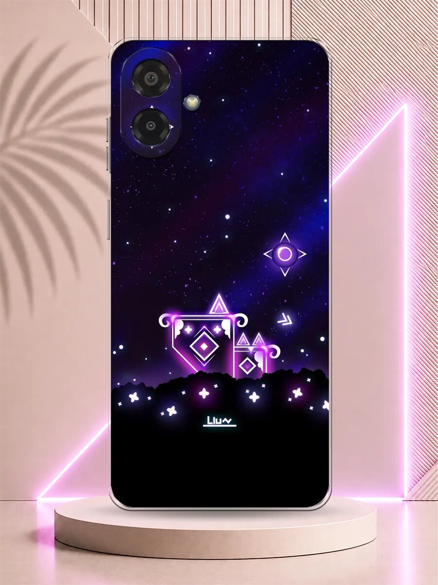 Чехол на Samsung F70e Geometry Dash