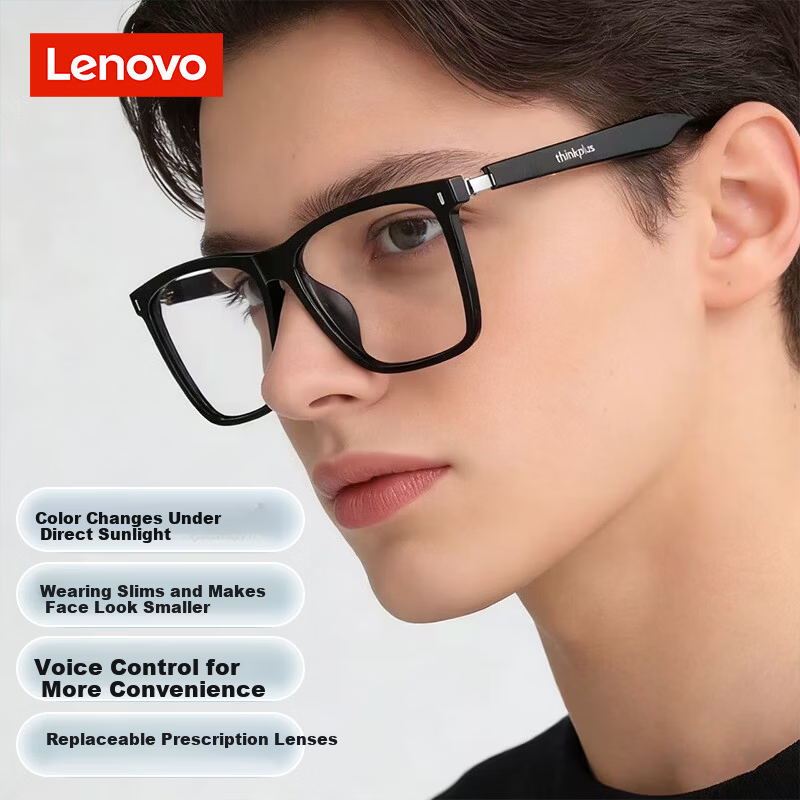 Lenovo Smart Bluetooth Glasses беспроводные наушники с шумоподавлением защитой от синего света для спорта