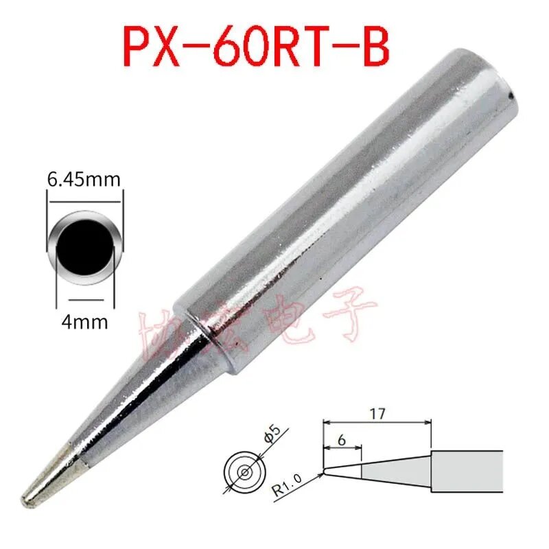 Жало PX-60RT-B для GOOT PX-501(AS)/601(AS), RX-701(AS) паяльнико.