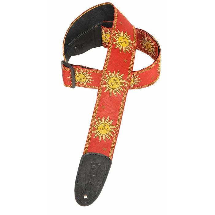 Levys MPJG-SUN-RED Ремень для гитары