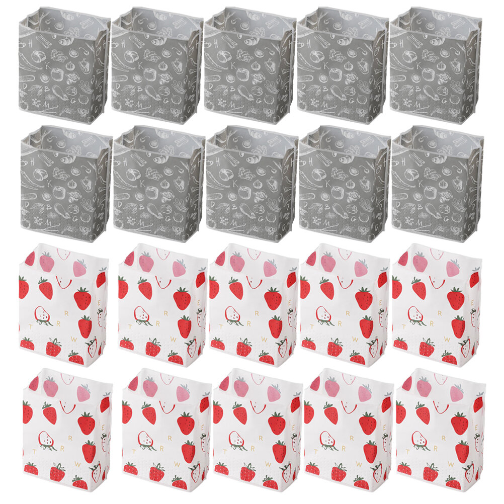 Сепараторы для кухни, одноразовые пакеты 18×25 см для сливов, набором 40pcs