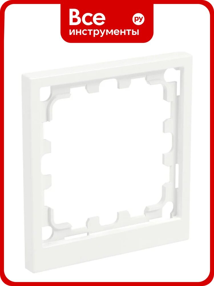 Рамка DKC 1 пост IP44, KANT, белая магнолия, 1 шт 7000942DIY