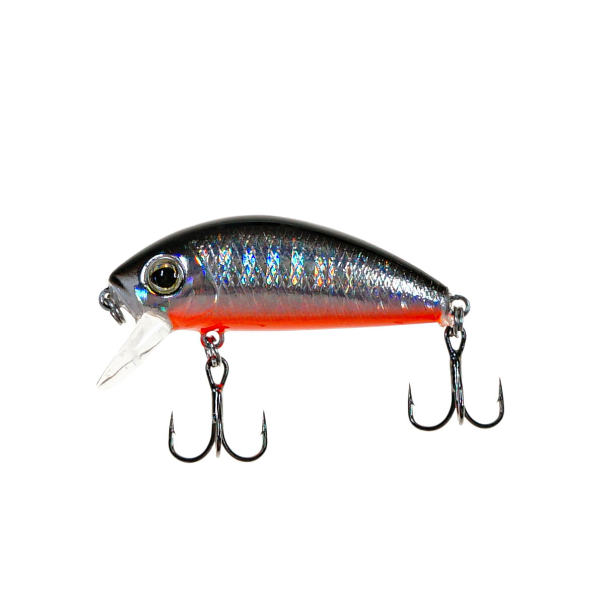 Воблер Strike Pro Mustang Minnow плавающий 45мм 4,5гр 0,2м-0,5м цвет A70-713 (Black Silver OB) (MG-002F#A70-713)
