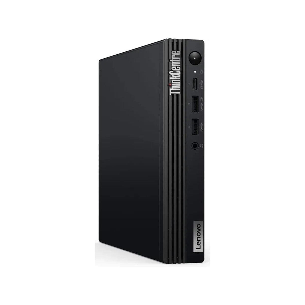 Компьютер Lenovo ThinkCentre Tiny M70Q-5 SLIM 12TESKR400 i5-14400T/16GB/512GB SSD/UHD Graphics/WiFi/BT/kbd/mouse/noOS/black