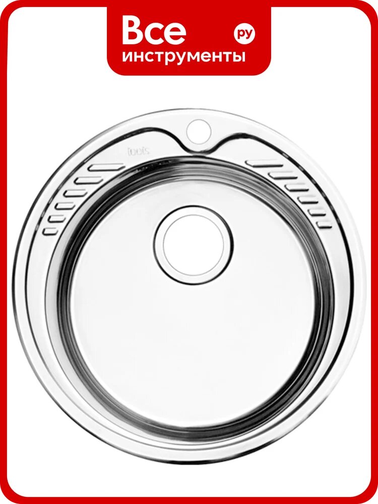 Мойка IDDIS нержавеющая сталь, шелк, D490, Суно Эс (Suno S) SUN49S0i77