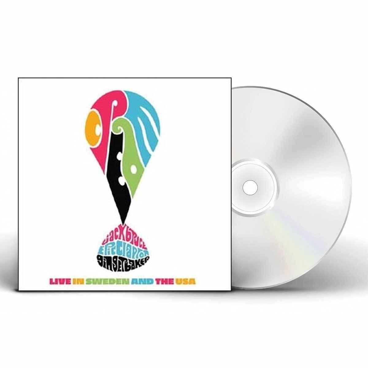 Музыка CD Cream - Live In Sweden And The USA (CD, Box Set, Remastered, 2021)