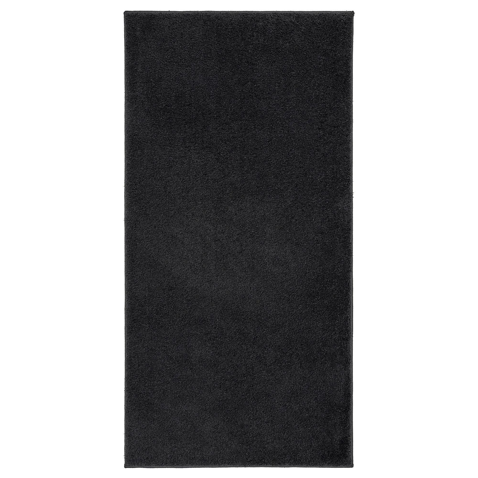 IKEA Коврик для туалета 60x120 см черный