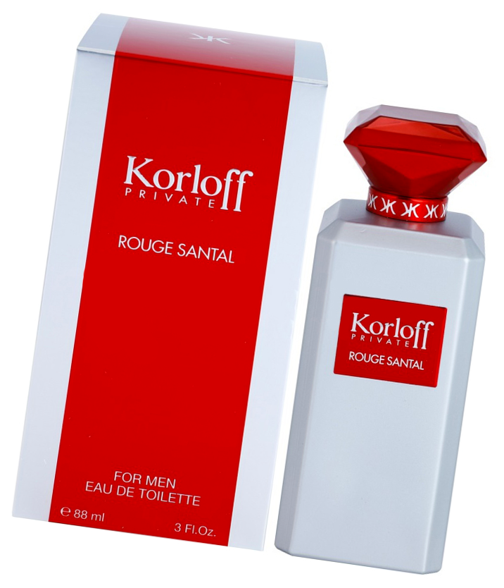 Korloff Rouge Santal туалетная вода для женщин и мужчин 88 мл - Карлофф Париж Руж Сантал духи