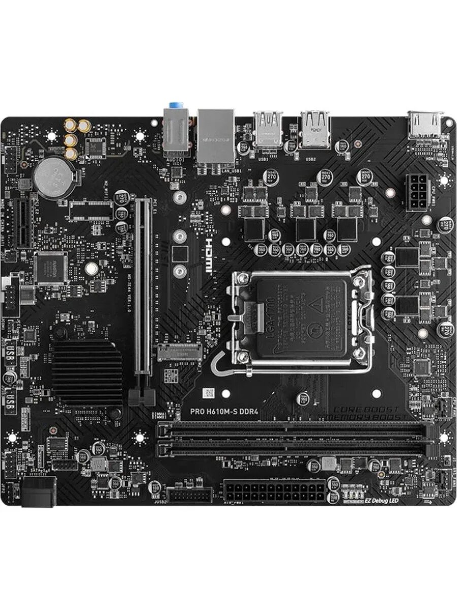 Материнская плата PRO H610M-S
