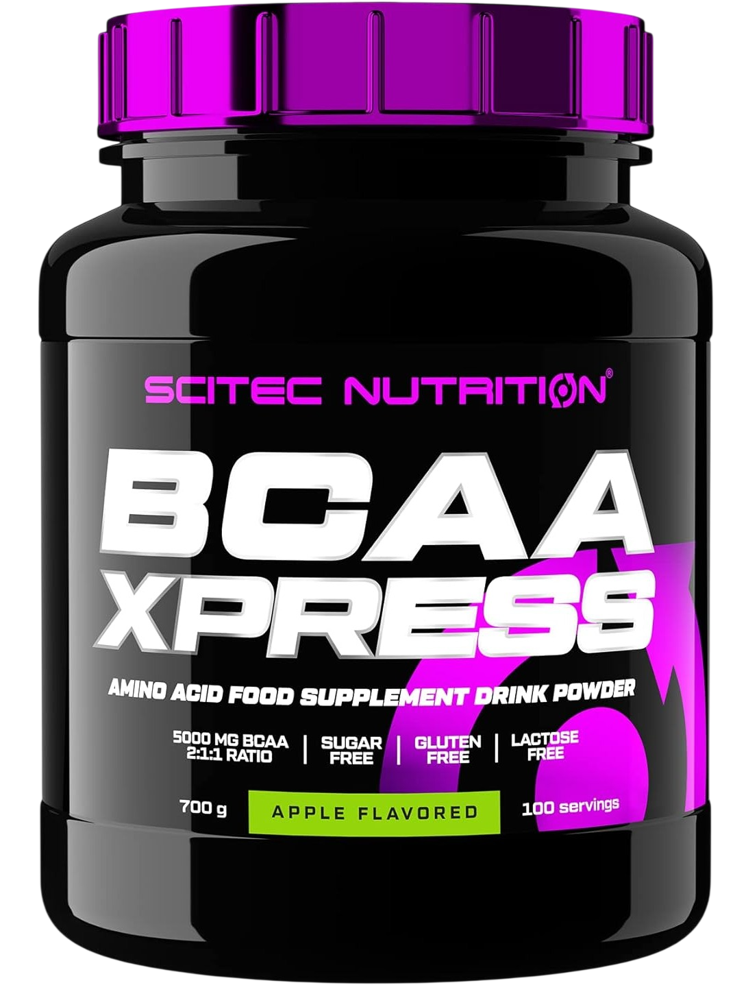 BCAA Scitec Nutrition BCAA Xpress 2:1:1 5000 mg 700 г, Яблоко