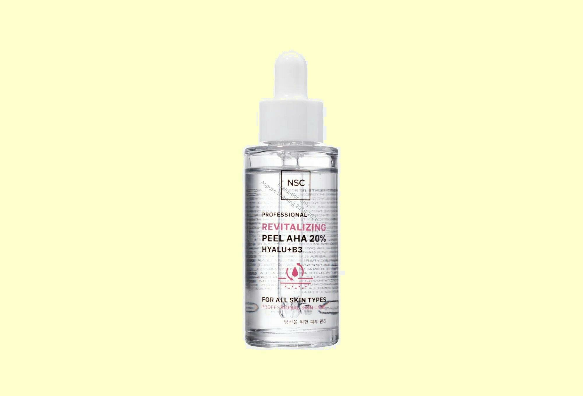 Пилинг-ревитализант для лица с AHA кислотами 20% Name Skin Care Corneo Therapy, 30 мл