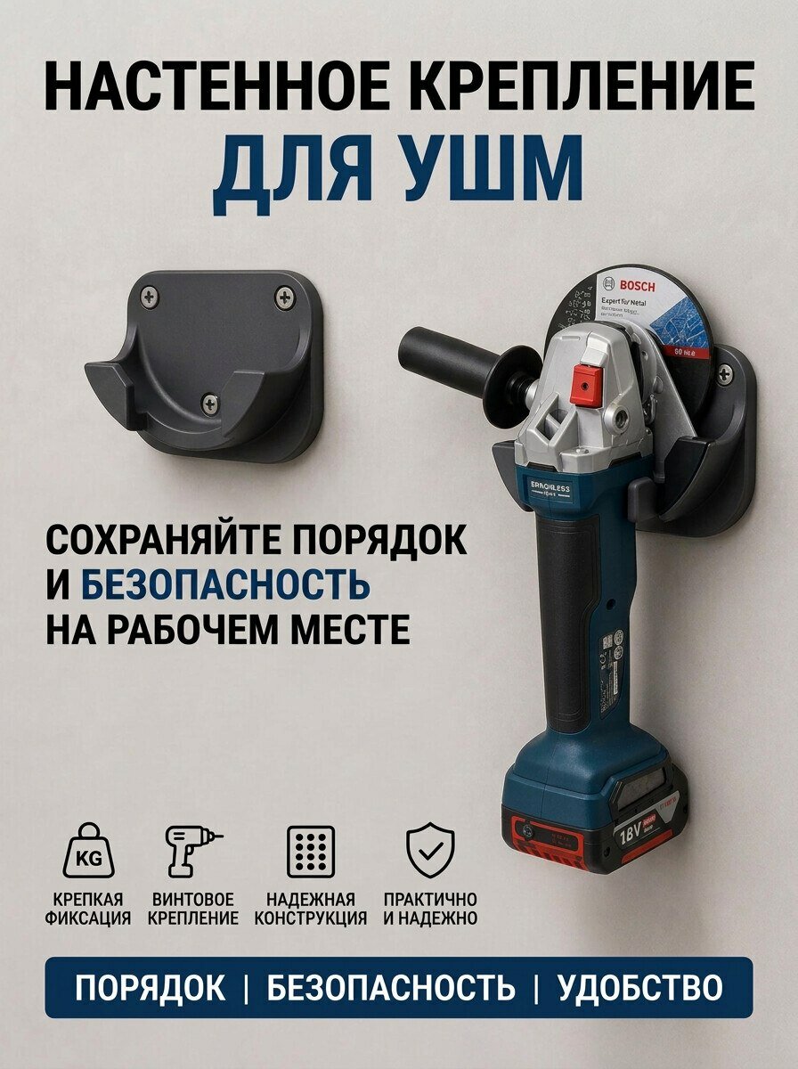Настенное крепление для УШМ
