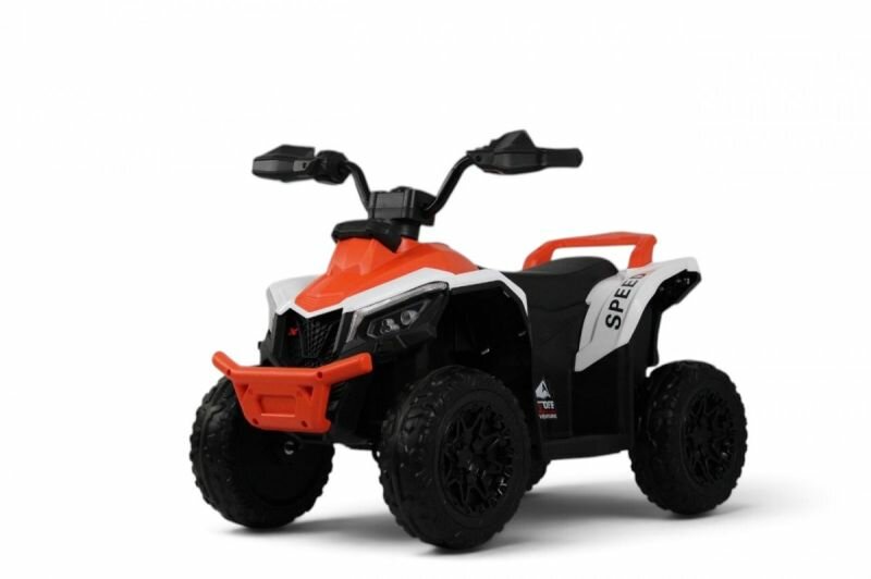 Другие электромобили Rivertoys Детский электроквадроцикл М202БХ оранжевый