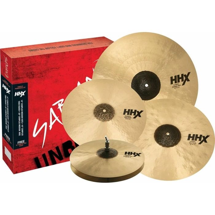 Sabian HHX Complex Promotional Set 14" HH 16" CR 20" RD+18" CR Набор тарелок для ударной установки