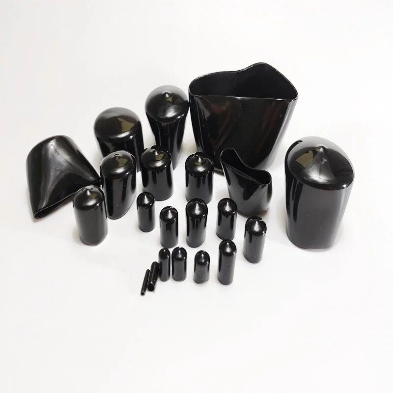 ПВХ колпачки для кабеля Black PVC Cap Quantity 1000PCS