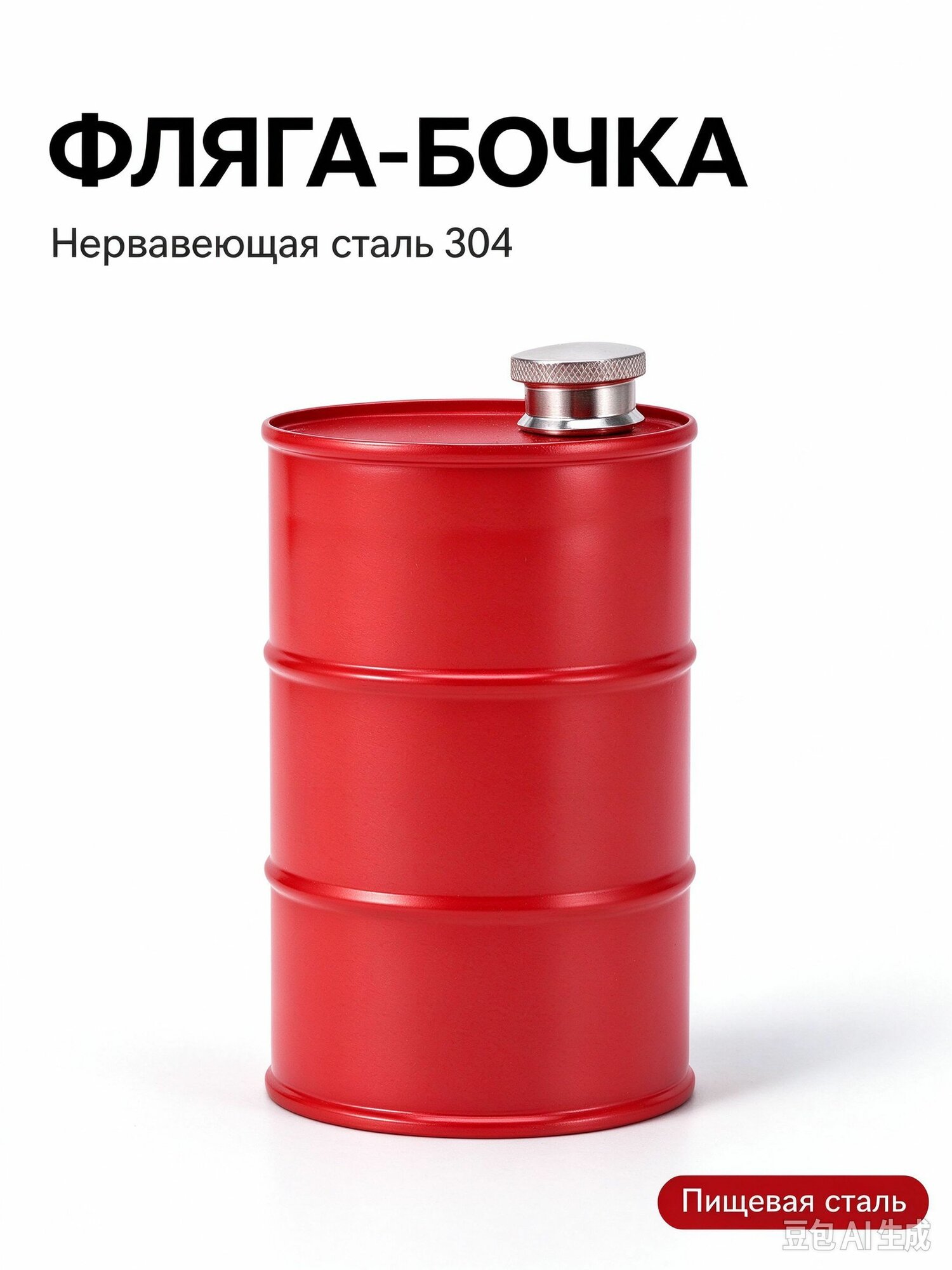 Спортивная бутылка, 300 мл, Артикул: 5894307352, Цвет: Красный