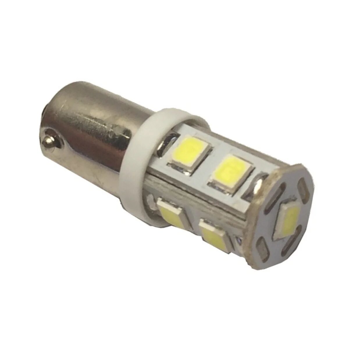 Светодиод 24V T8-03 (9SMD size 3528) T4W (BA9s) 2.16W 30lm белый TM NORD YADA