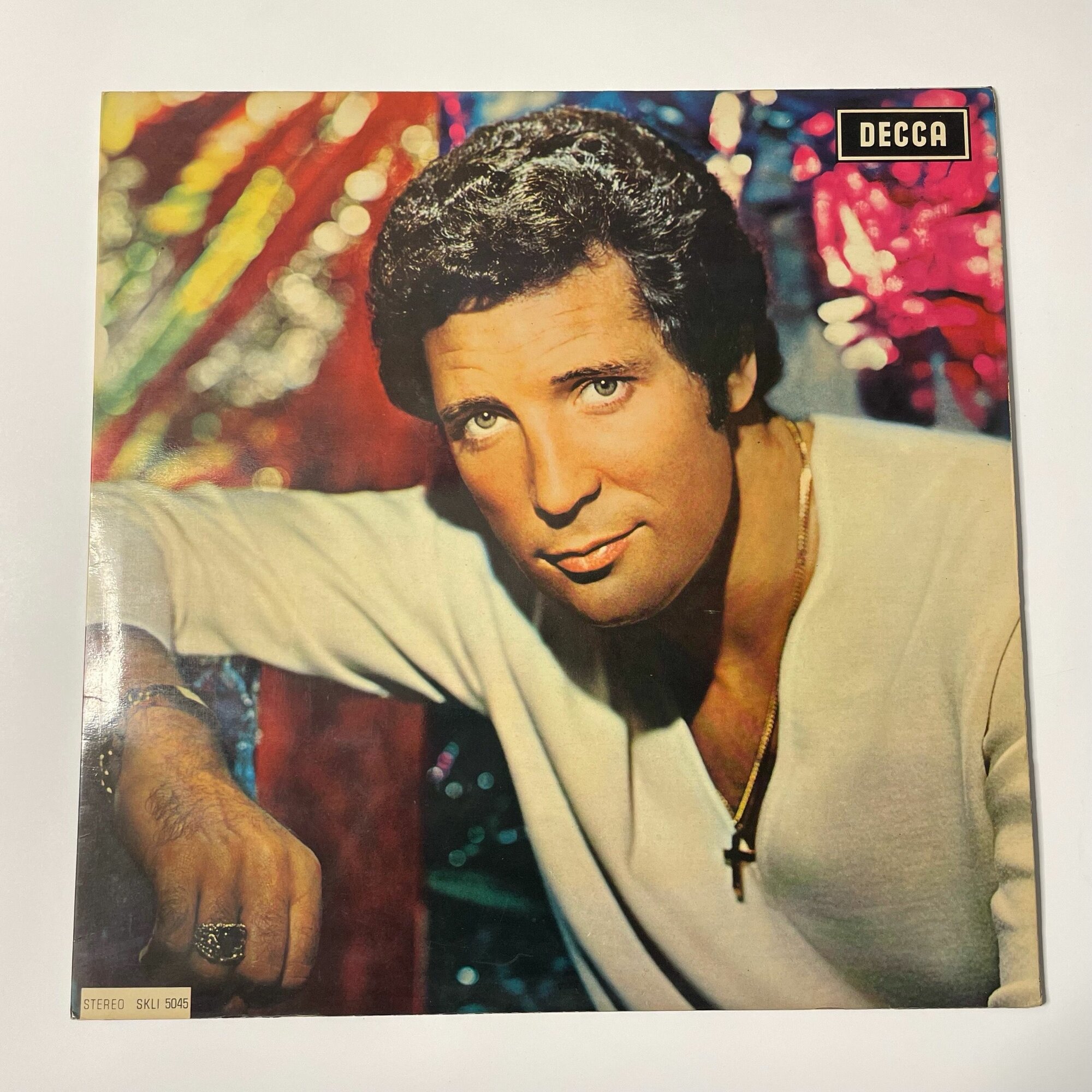 Винтажная виниловая пластинка LP Tom Jones, Том Джонс, Tom (Италия 1970)
