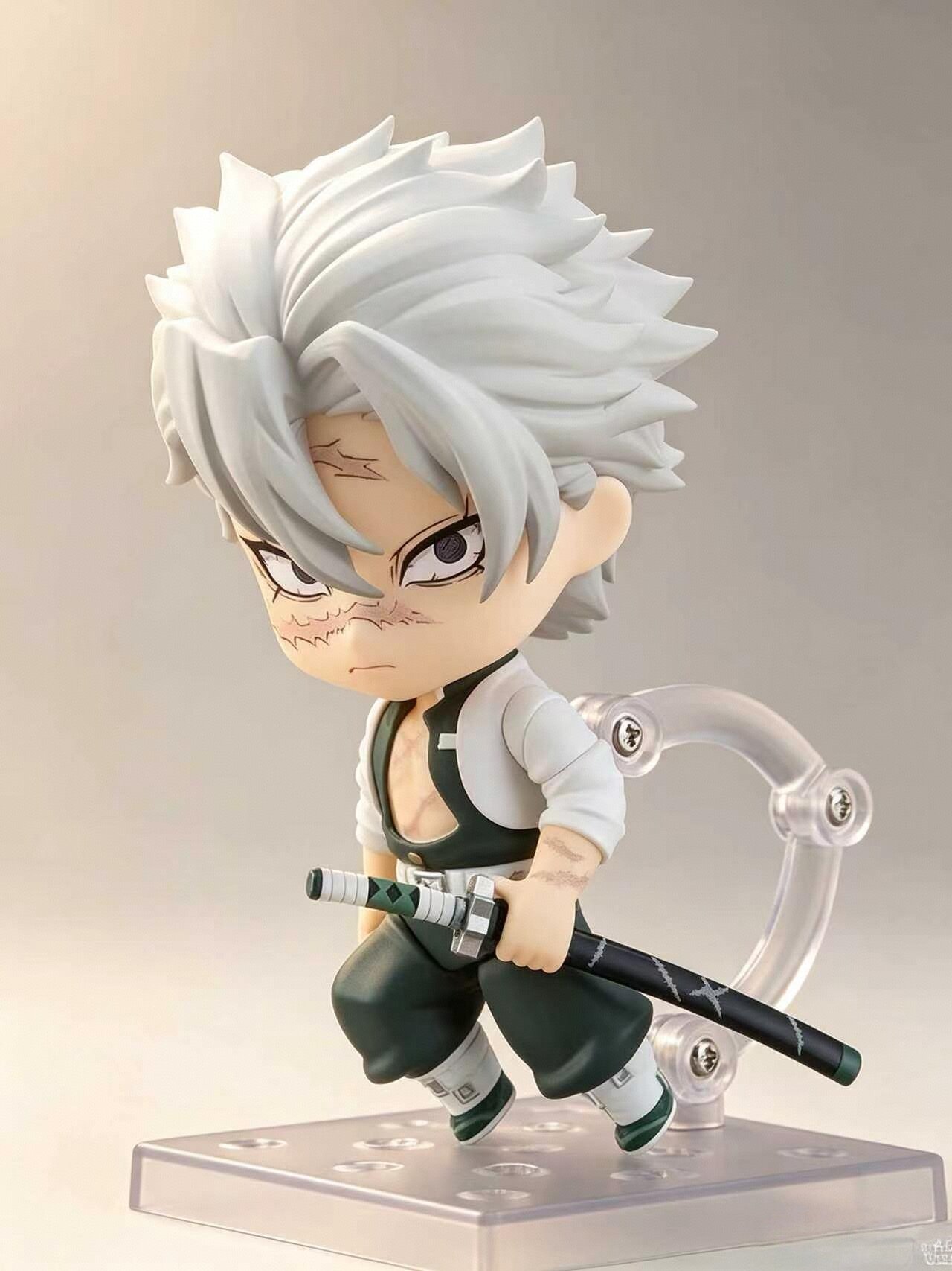 Фигурка Клинок рассекающий демонов Санэми Синадзугава / Demon Slayer Sanemi Shinazugawa / Toothless Нендороид 2506