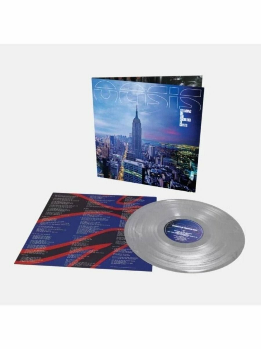 Виниловая Пластинка Oasis-Standing On The Shoulder Of Giants Vinyl, LP, Limited Edition, 25th Anniversary, Silver