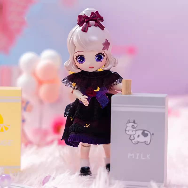 Кукла-блюнд-бокс «Лунная Бабочка» BJD KOKOYA, неповрежденная, новая, коллекционная фигура, высота 12 см, готова к