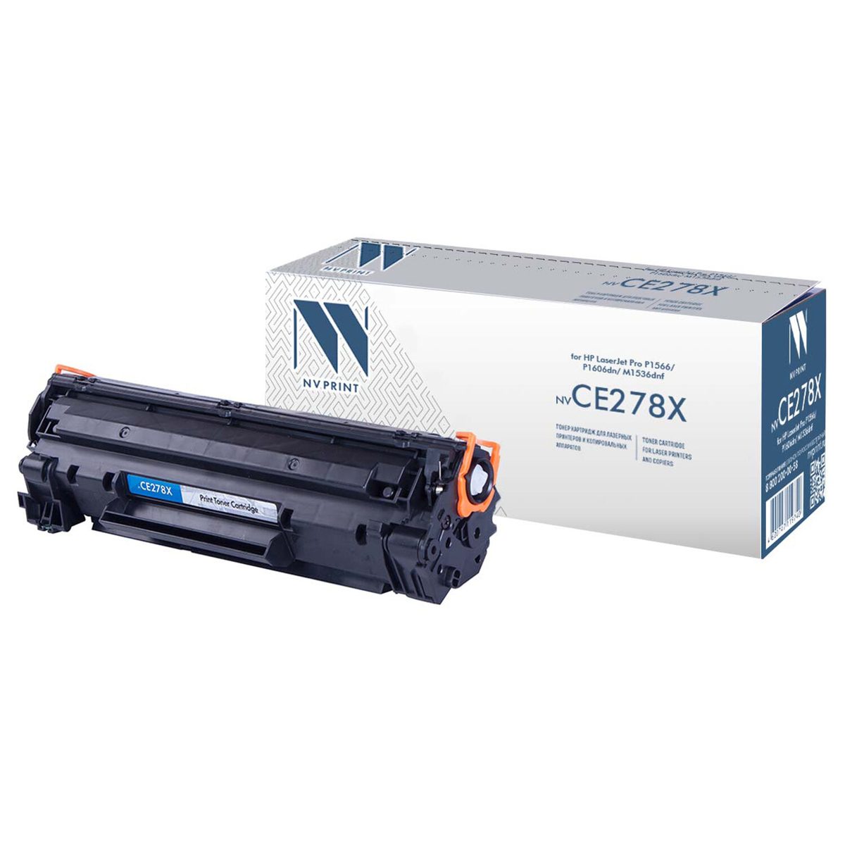 Картридж NV-Print совместимый с HP 78X CE278X (2300 страниц) черный