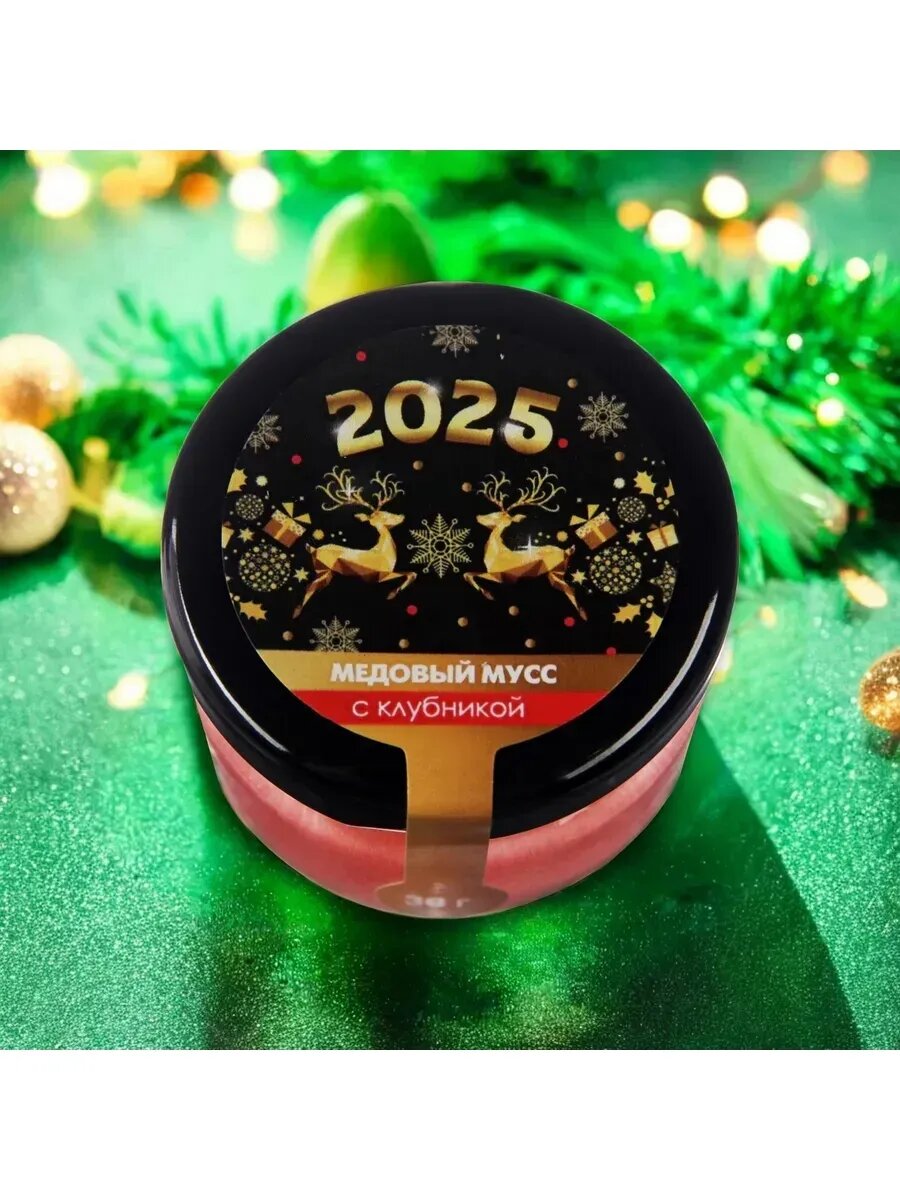 Мед суфле клубничный, 30 г