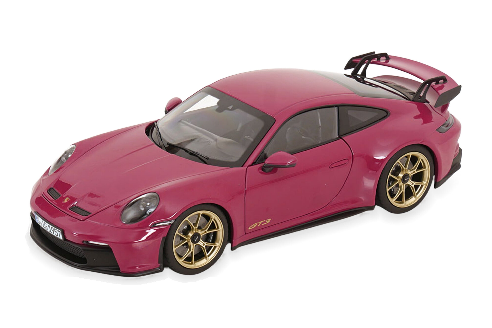 Модель коллекционная NOREV Porsche 911 (992) GT3 2021 rubin-red